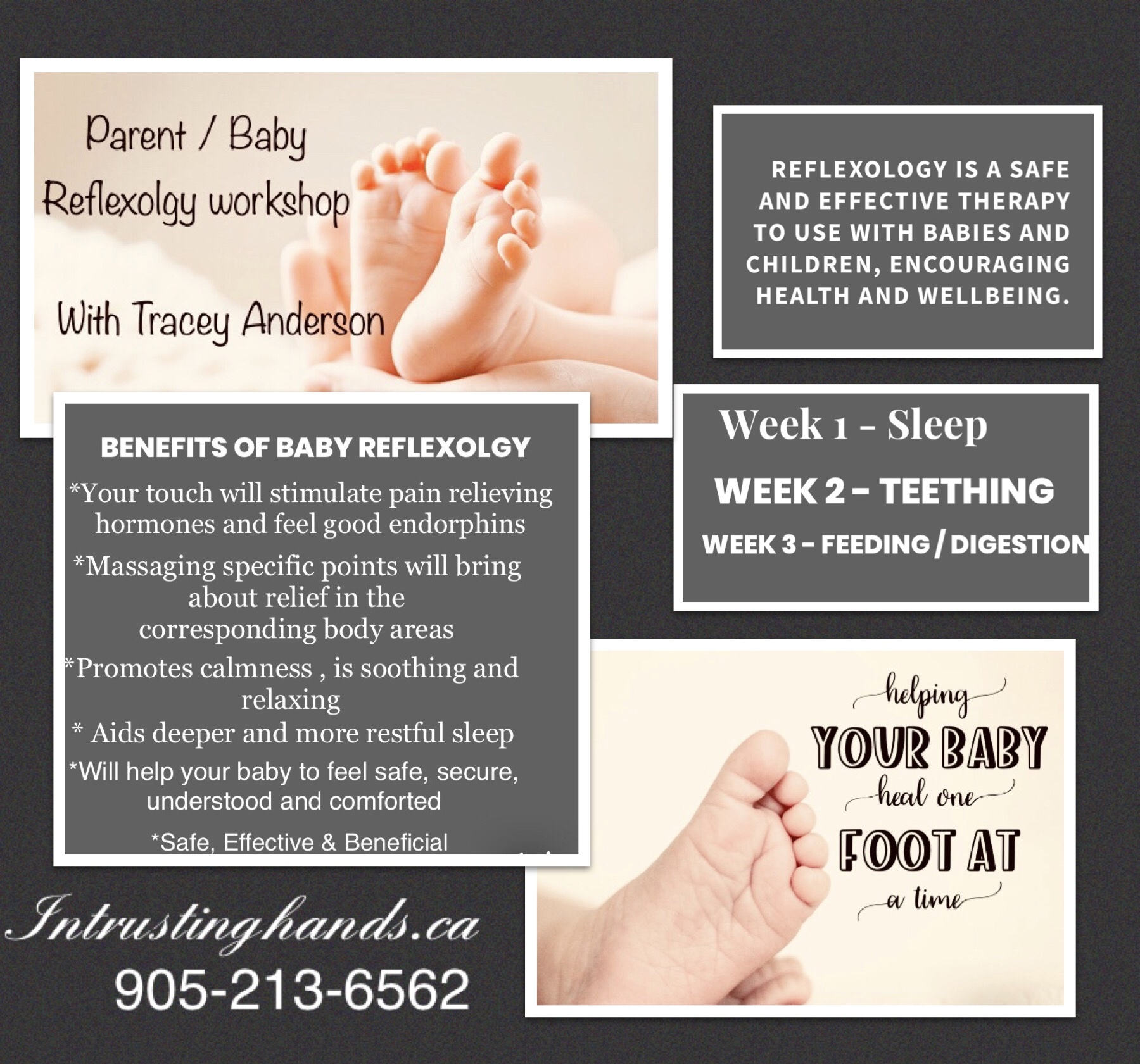 Parent/Baby Reflexology Workshop – In Trusting Hands